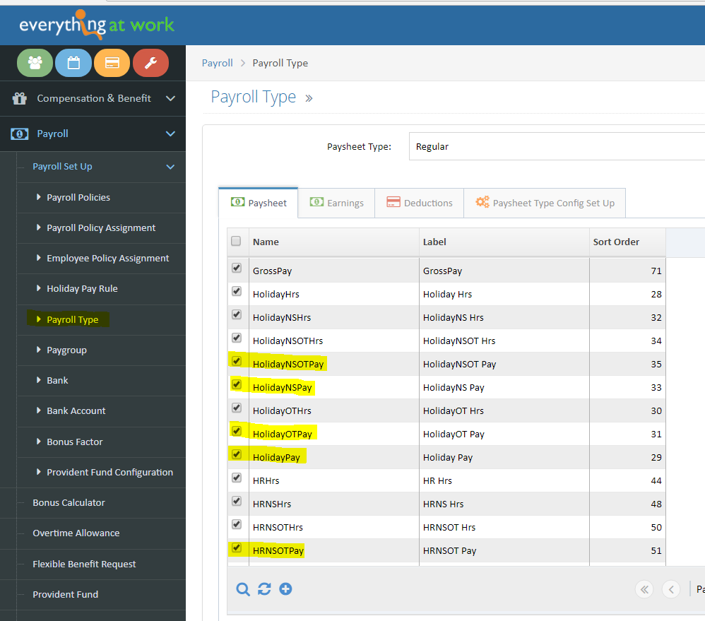 PayrollTypeSetup_HolidayPayColumns - Everything at Work Payroll HR ...
